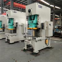 China Aluminium Foil Container Pneumatic Punching Machine 63T Semi Auto With Feeder for sale