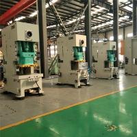 China Jh21-45T Pneumatic Punching Machine Aluminum Foil Container 45T With Auto Stacking for sale