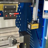 China Hydraulic CNC Press Brake 300T3200 30-180 Degrees Bending Angle 3750x2200x3100mm Delem DA53T for sale