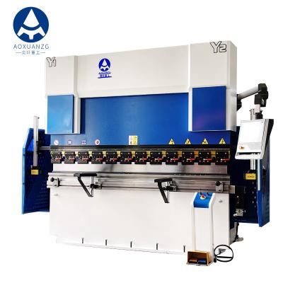 China 110T 2500MM Hydraulic Press Brake CNC Folding With Delem DA53T for sale