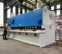 China 20x6000mm Carbon STeel Guillotine Shearing Machine Hudraulic With Estun E21s for sale