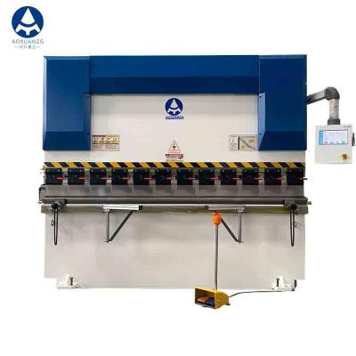 China 63T2500 Hydraulic Press Brake Plate Bender Folding With TP10S Controller for sale