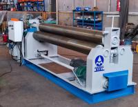 China Full Automatic Eletric Three Roller Bending Machine Metal Plate 10x2500mm for sale
