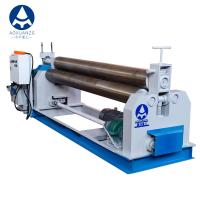 China Electric 10 Mm Thickness 3 Roller Bending Machine 2500mm for sale