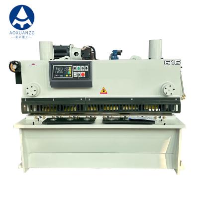 China Hydraulic CNC Guillotine Shearing Machine High Power QC11K 6×1600 6mm 5 Feet for sale