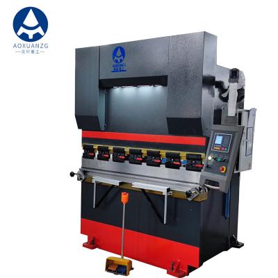 China 80T1600 Small Press Brake CNC Hydraulic Bending ESTUN E21 Controller 3KW for sale