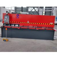 China QC12K-4*3200 Hydraulic Swing Beam Shearing Machine With E21S Controller for sale