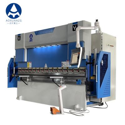 China 8+1 Axis 3200mm 110T Hydraulic  Press Bender With DA66T Main Servo Motor for sale