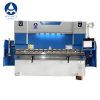 China High Accuracy DA66T 8+1 AXIS Hudraulic Press Brakes CNC 110T 3200MM for sale