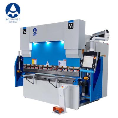 China DA66T 100T 2500 8+1 Axis Press Brake With Electric Crowning And Laser Protection for sale