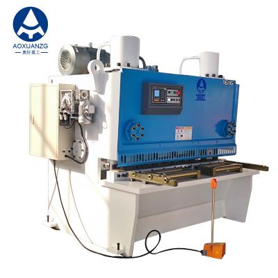China E21S Hydraulic Guillotine Shearing Machine 16X1600mm for sale