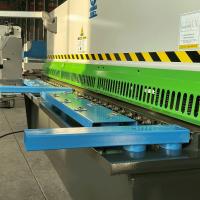 China QC12K-6*3200 CNC Hydraulic Swing Beam Shearing Machine With E21S Controller Sale for sale