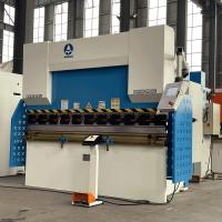 China Hydraulic CNC Automatic Sheet Folding Machine 1250KN 2500mm TP10S Iron Sheet Bender Single Phase for sale