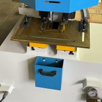 China High Pressure 120T Punching Thickness 28mm Hydraulic Ironworker Machine, 2355*960*2200mm Dimension for sale