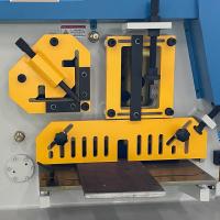 China High Pressure 120T Punching Thickness 28mm Hydraulic Ironworker Machine, 2355*960*2200mm Dimension for sale