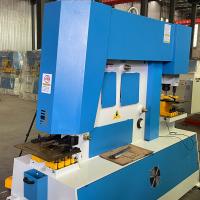 China High Pressure 120T Punching Thickness 28mm Hydraulic Ironworker Machine, 2355*960*2200mm Dimension for sale