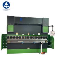 China WC67K 160T 3200mm CNC Hydraulic Press Machine Tp10s Controller Auto Sheet Metal Bending Machine for sale