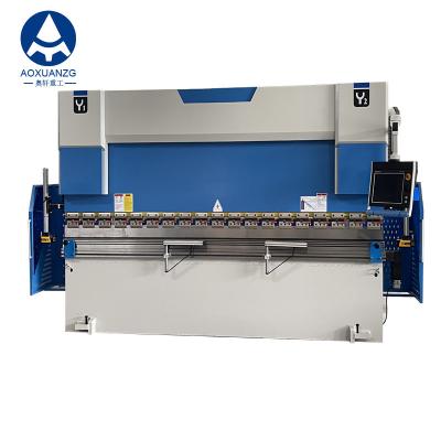 China 160T4000mm Hydraulic CNC Press Brake 8+1 Axis Bending Machine Delem DA69T Control System for sale