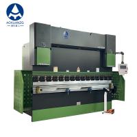 China Hydraulic Single Phase 330mm Throat Depth Hydraulic Press Brake CNC Bending Machine for sale