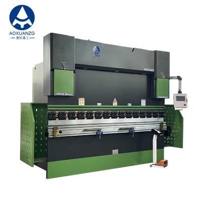 China Hydraulic Single Phase 330mm Throat Depth Hydraulic Press Brake CNC Bending Machine for sale