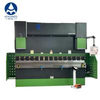 China High Efficiency 1600KN Tp10s Controller Hydraulic Folding Press Brake 3200mm CNC Servo Motor for sale
