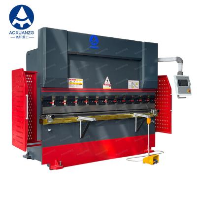 China 3mm Carbon Steel 630KN Nominal Pressure Plate Bending Shearing Machine Press Brake for sale