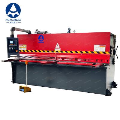 China 4*2500mm Cutting CNC Hydraulic Guliitine Shearing Machine With  E21S Metal Plate Cutter for sale