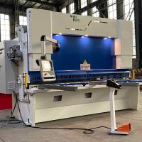 China QC11K-12*2500 Hydraulic Guillotine Shearing Machine with Delem DAC310T Auto Shear Angle Adjustment for sale
