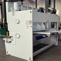 China QC11K-12*2500 Hydraulic Guillotine Shearing Machine with Delem DAC310T Auto Shear Angle Adjustment for sale