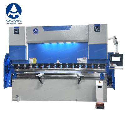 China WE67K-160T Hydraulic Press Bending Machine With 3200MM CNC Press BrakeS 4+1Axis DA53T for sale