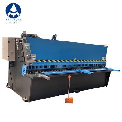 China CNC Hydraulic Swing Shearing Machine 3200mm Cutting Width 3900x1750x1900mm Overall Dimension 20-500mm Back Gauge Range for sale