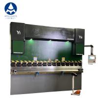 China NC WC67Y-125T3200 Torsion Bar Press Brake 7.5KW Motor TP10S CE For Sheet Metal High Strength Steel for sale