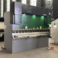 China NC WC67Y-125T3200 Torsion Bar Press Brake 7.5KW Motor TP10S CE For Sheet Metal High Strength Steel for sale