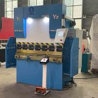 China Small Press Brake 80T1600 6mm Carbon Steel 3mm Stainless Steel 5 Feet CNC Hydraulic Bending TP10S Controller 3Kw for sale