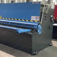 China Manual Blade Gap Adjustment Swing Beam Metal Steel Hydraulic Shearing Machine With E21s Estun for sale