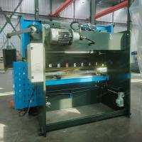 China High-Efficiency 80T Press Brake E22 Control System 2500MM NC Smart Hydraulic Press Brake for sale