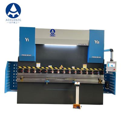 China High-precision Hydraulic CNC Press Brake - Max. Bending Thickness 3mm Stainless Steel for sale