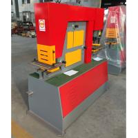 China Multifunctional Punching, Bending, Shearing, Square Bar And Round Bar Cutting Hydraulic Ironworker for sale