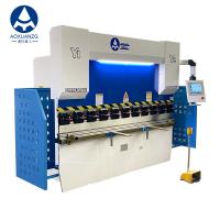 China Tp10s Controller 40T 2500MM Press Brake Hydraulic Bending Machine With Optional Protection Fence for sale