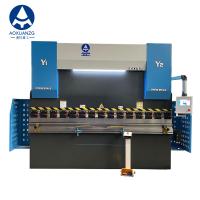 China 2500mm Hydraulic CNC Press Brake Metal Shelf Bending Folding Machine 160T Servo Motor for sale