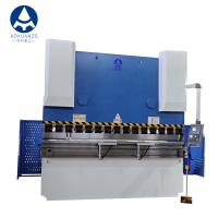 China Hydraulic Torsion Bar Press Brake CNC Bending Machine 300T 3200 E21 Controller Sheet Bender for sale