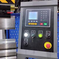 China Highly Efficient WC67Y-400T4000 NC Controller Hydraulic Press Brake 26KW for sale