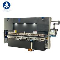 China CNC Sheet Bender Hydraulic CNC Press Brake 6+1 Axis DA66T Controller for sale