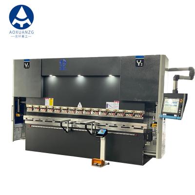 China CNC Sheet Bender Hydraulic CNC Press Brake 6+1 Axis DA66T Controller for sale