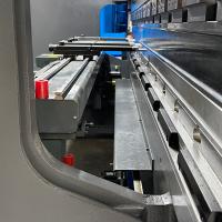 China Full Auto Hydraulic CNC Press Brake DA66T Controller Hydraulic Press Brake 6+1 Axis Sheet Bender for sale