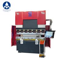 China Hydraulic CNC Press Brake Electro-Hydraulic 63T Sheet Metal Bending Chinese Stable Controller 4 Axis for sale