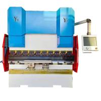 China CNC Sheet Bender Hydraulic CNC Press Brake 6+1 Axis DA66T Controller for sale