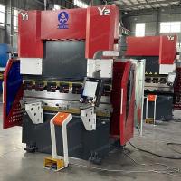 China Hydraulic CNC Press Brake Electro-Hydraulic 63T Sheet Metal Bending Chinese Stable Controller 4 Axis for sale