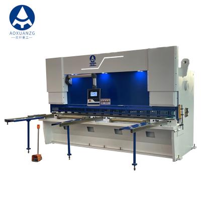 China DELEM DAC360T Controller Hydraulic Guillotine Shearing Machine For Precise 8mm Cutting for sale