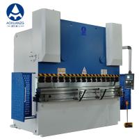 China 3000KN Single Phase Hydraulic Press Folding Machine With Protection 3200mm Fence Brake Bender for sale
